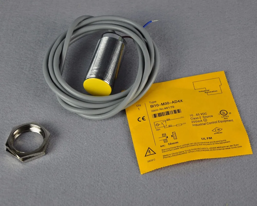 Car Distance Color Sensor Bi10-m30-ad4x Diffuser Displacement Fiber ...