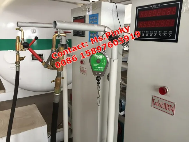 Lpg Home Cooking Gas Filling Station With Lpg Filling Scale Lpg ...