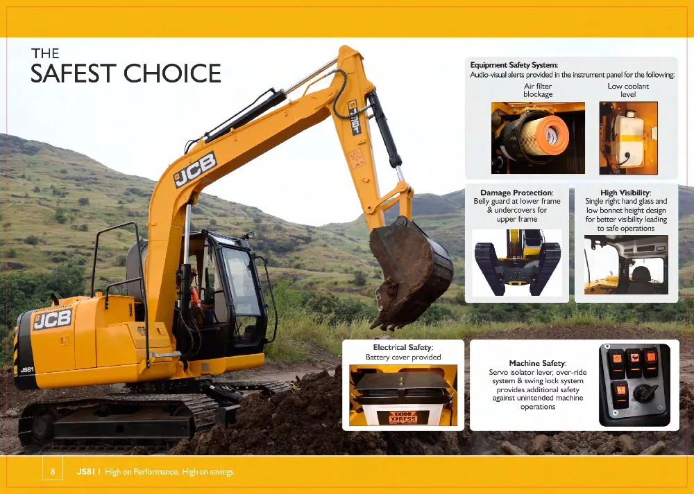 Jcb Js 81tracked Excavator - Buy Mini Excavator,Crowler Excavator ...