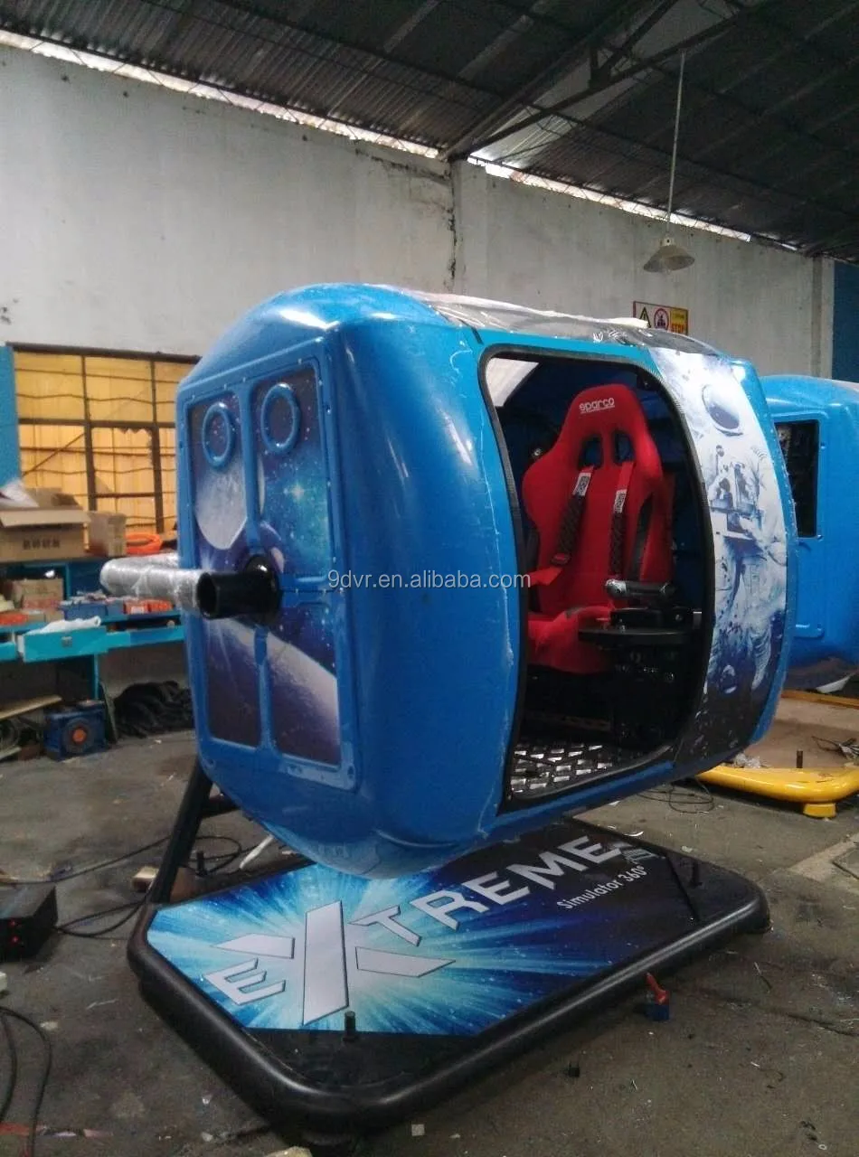 Best Interactive 360 Degree Flight Simulator Capsule For Driving ...