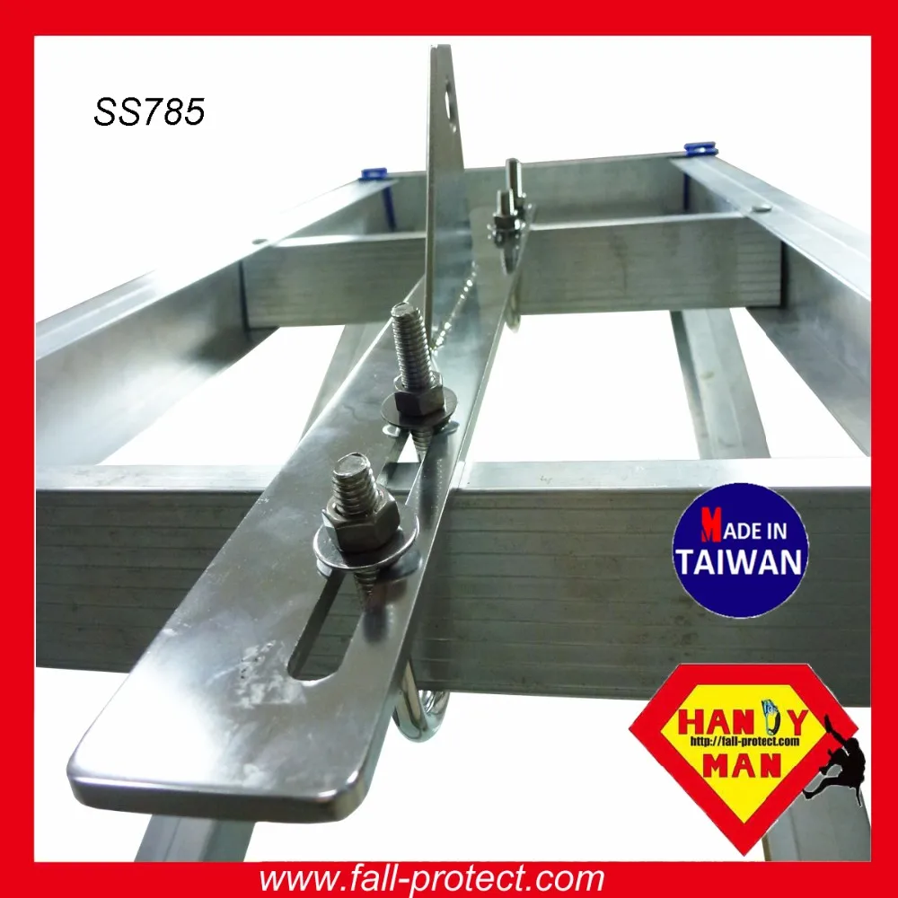 Vertical Lifeline System Stainless Steel Ladder Anchor Point With U ...