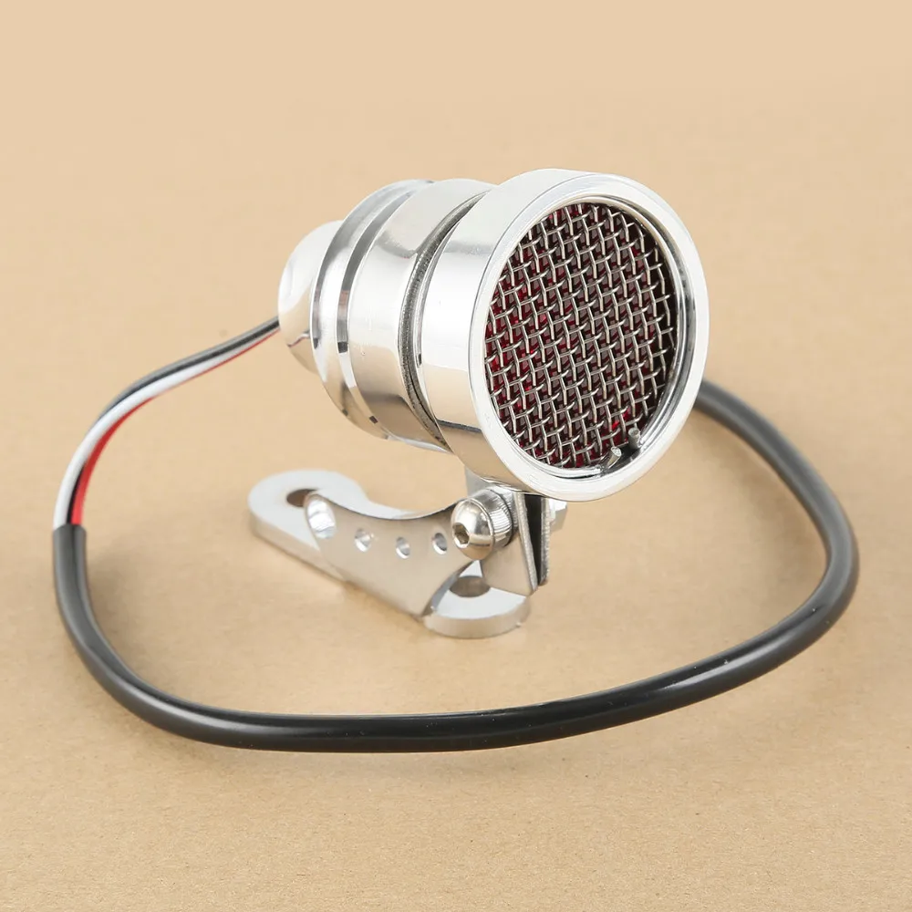 Motorcycle Chrome Led Custom Tail Light For Cafe Racer Chopper - Buy ...