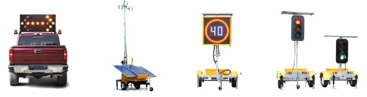 Traffic Control Equipment Led Arrow Warning Light Sign Board Used ...
