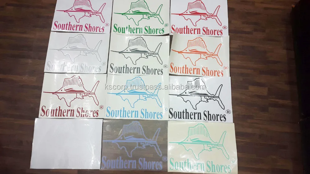 2 Color Die Cut Vinyl Decal Vinyl Cut Out Sticker - Buy Waterproof Die ...