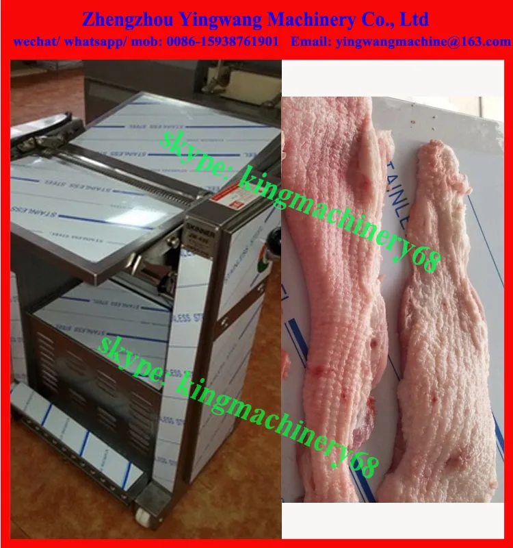 Pork Meat Skinning/ Processing Machine - Buy Pig/ Pork Skin Removing ...