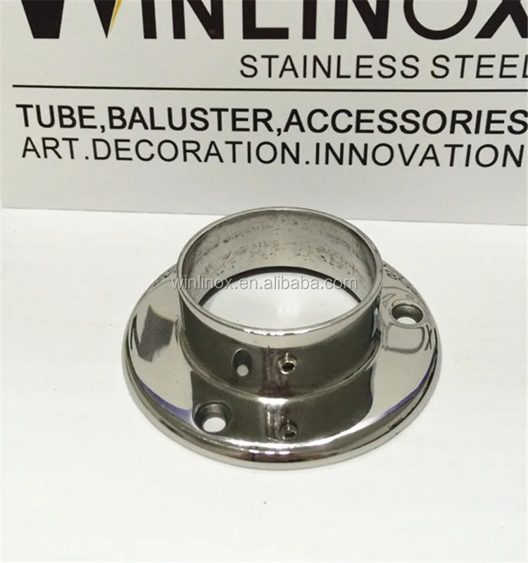 Stainless Steel Round Post Base Plate - Buy Round Pose Base Plate,Wall ...