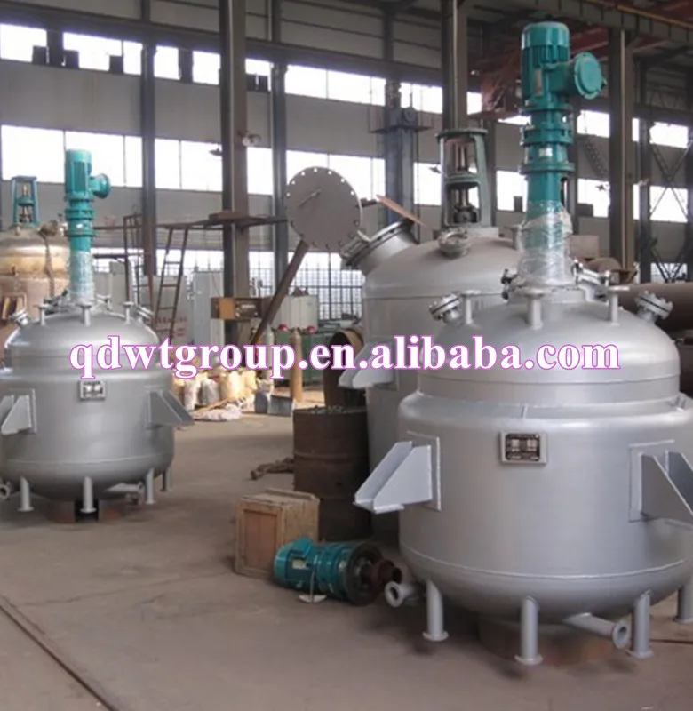Double jacket with steam hot oil heating reactor| Alibaba.com