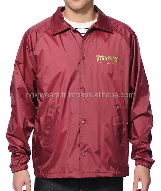 High Quality Fashion Sublimation Man Coach Jacket / Custom Coach ...