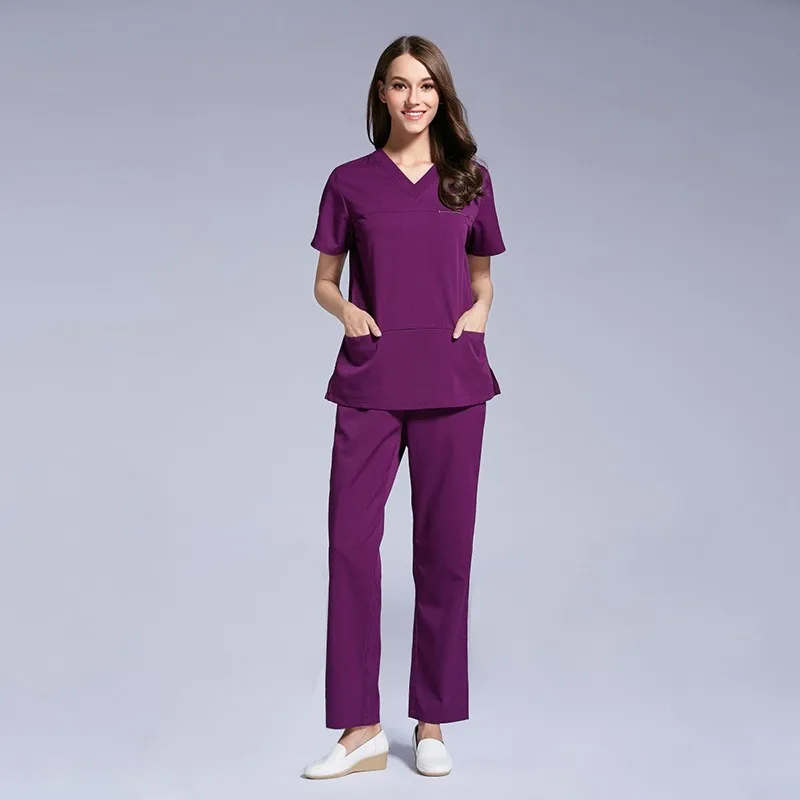 Qualité Mode Infirmière Hôpital Uniforme Dans Solide Couleur - Buy Mode ...