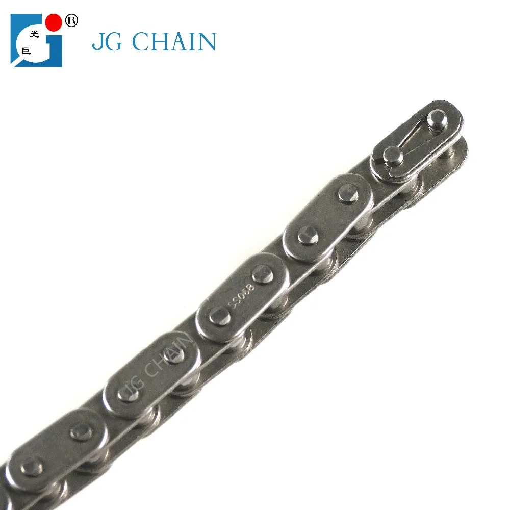 Din Standard Stainless Steel Simplex Roller Chain 06bss - Buy Roller ...
