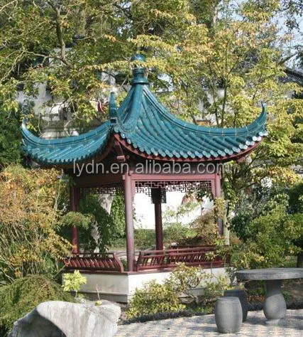 Shop Our Collection of Chinese Wooden Gazebos and Roofing Tiles