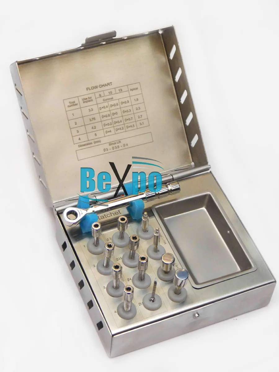 Dental Implant Abutment Screw Instruments Complete Set Available Bone ...