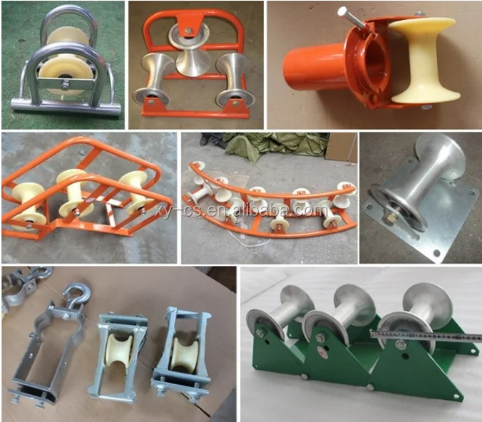 Straight Line Cable Roller - Durable & Efficient Cable Laying Tool