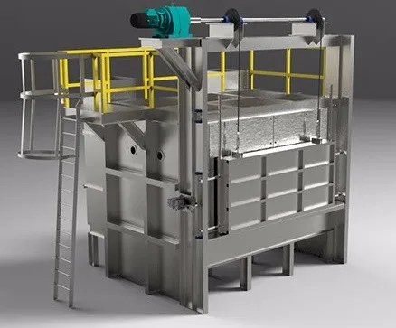 Gas Fired Reverberatory Furnace For Melting And Holding Of Aluminium ...