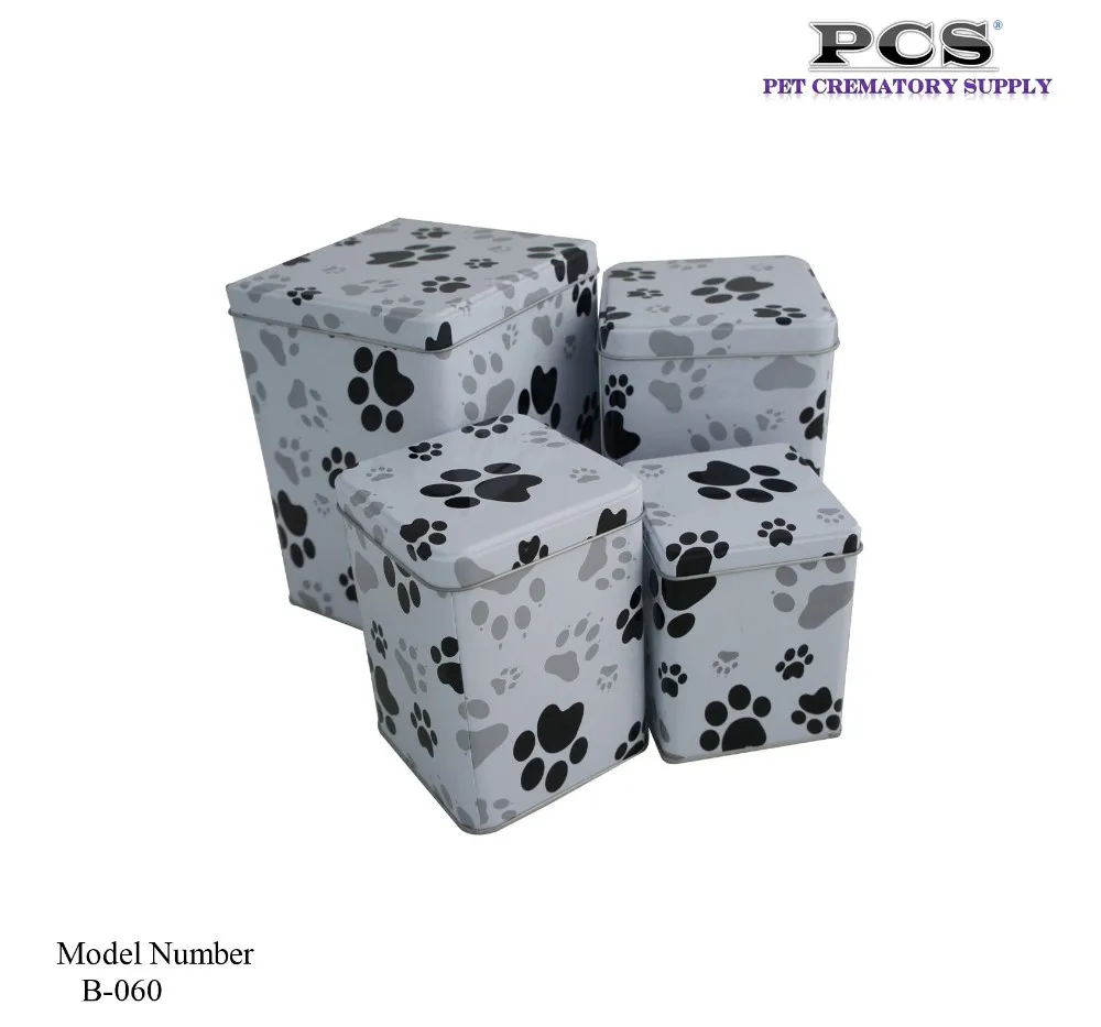Wholesale Pet Urns Tins - MKY Paw Print Cremation Urns