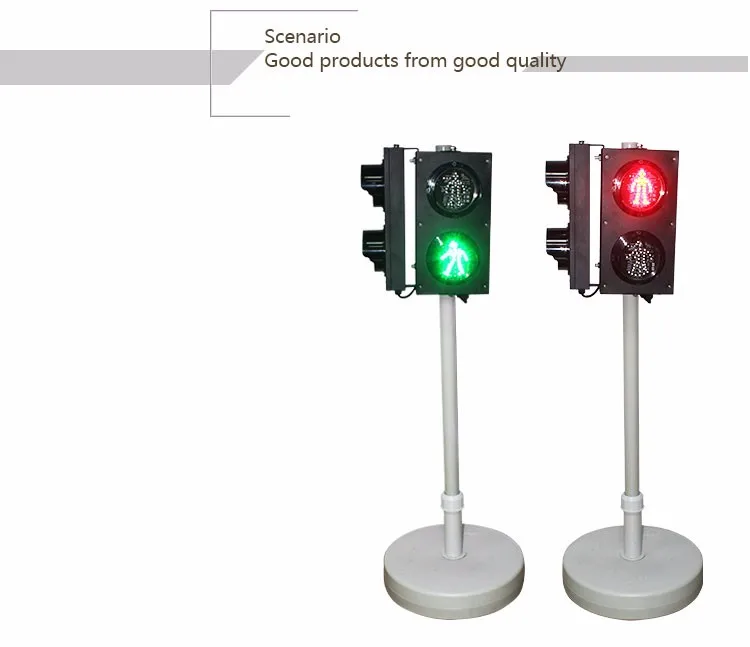 Kids Teaching Tool 125mm 5 Inch Mini Pedestrian Traffic Light - Buy ...