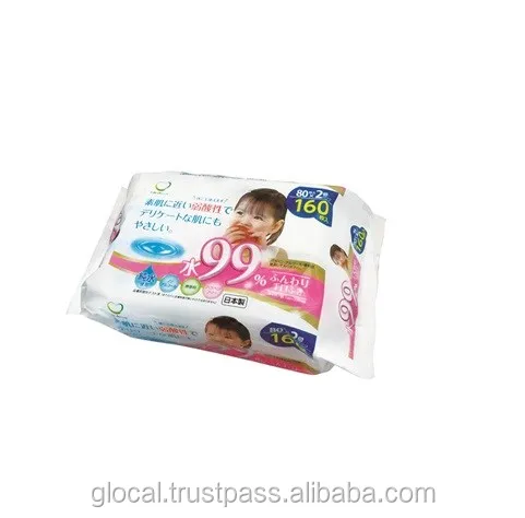 Made In Japan Hand & Mouth Tissues 99% Water 80sheets 2p/pack Wholesale ...