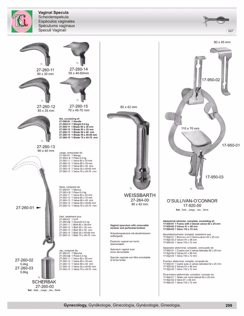 Simpson Obstetrical Forceps & Mc Lean Obstetrical Forceps - Buy ...
