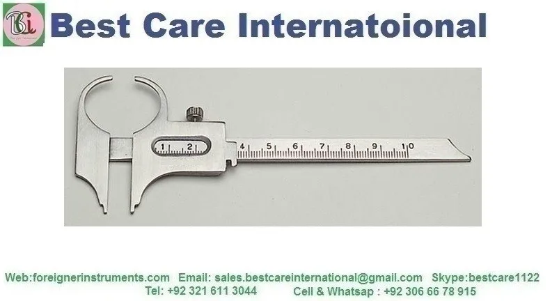 Orthodontic Micro Caliper Sliding Caliper - Buy Orthodontic Boley Gauge ...