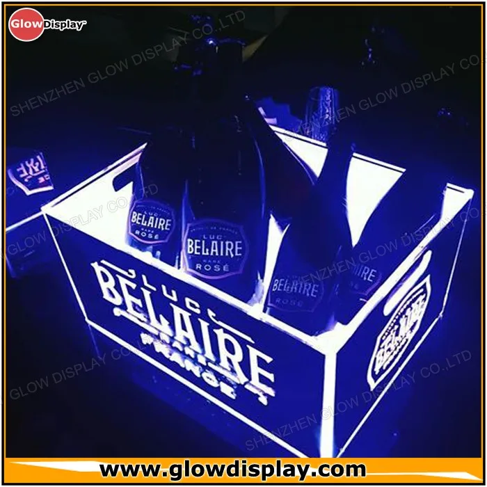 Tequila Patron Display Decor Led Light Sign Mirrored Ice Bucket - Buy ...