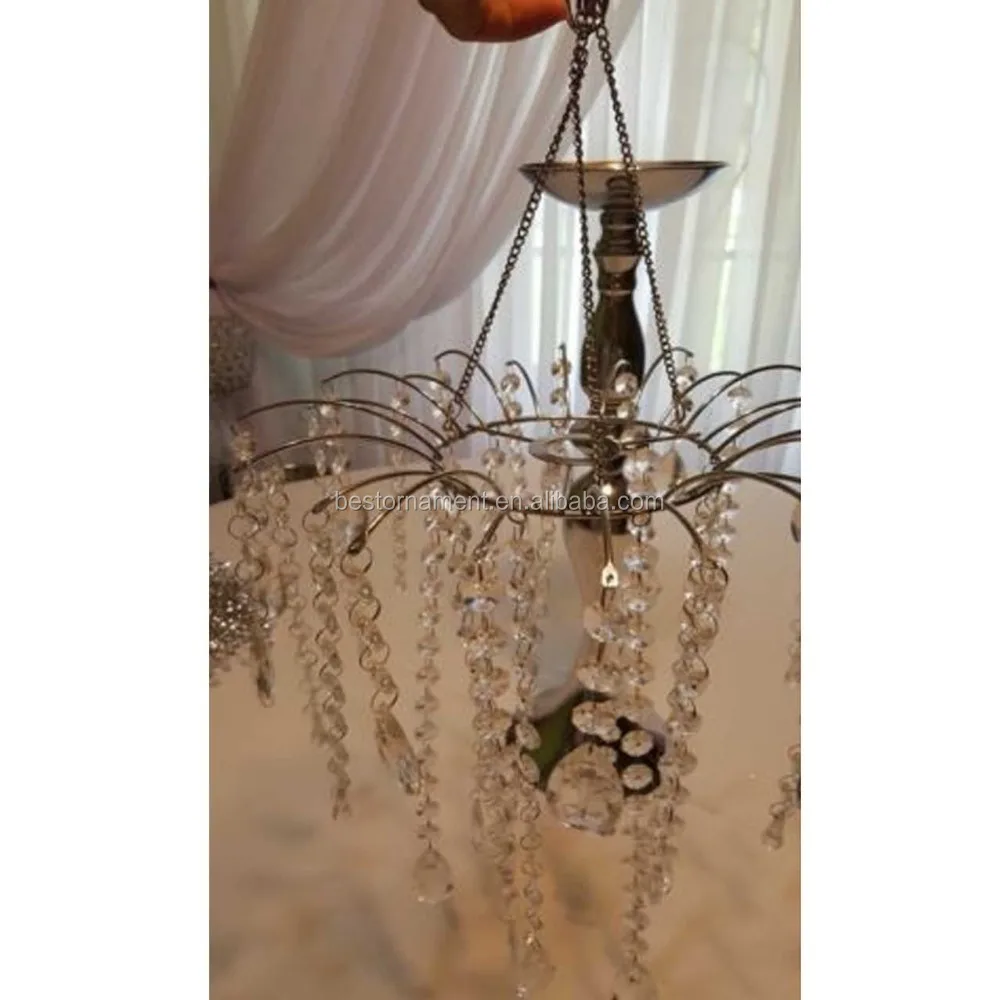 Metal Chandelier Frame - Perfect for Wedding & Party Centerpieces