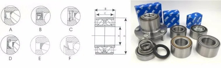 Front Wheel Bearing DAC4075W-2CS73FG 90363-40080 - Precision and Durability