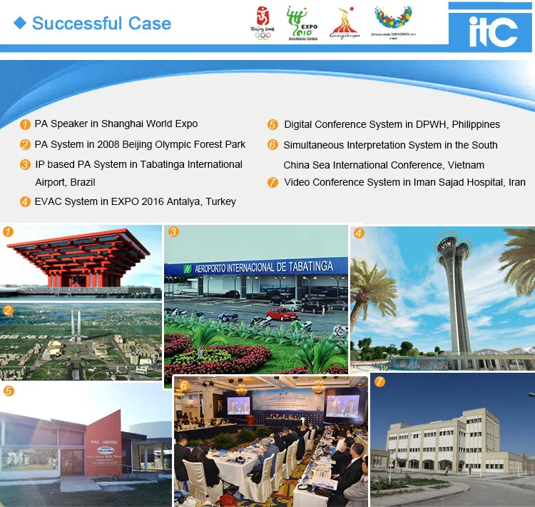 Itc T-621a Built In Chime Desktop Condenser Microphone For Conference Speech - Buy Desktop ...