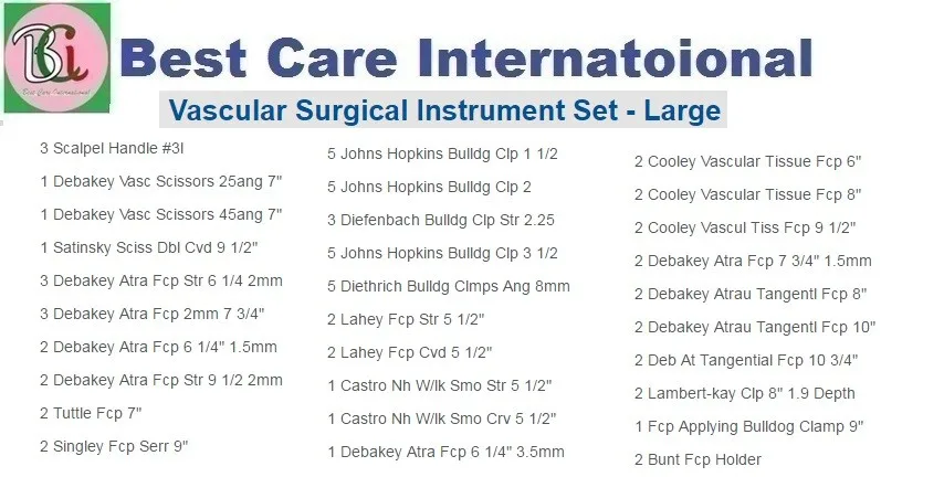 Tonsil Adenoid T & A Instrument Set - Manual Power Source