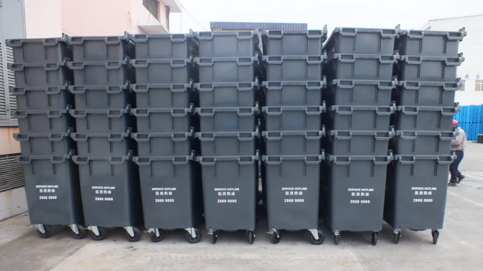 Mobile Garbage Bin 1100 Liter Flat Lid,View Waste Bin - Buy Plastic ...