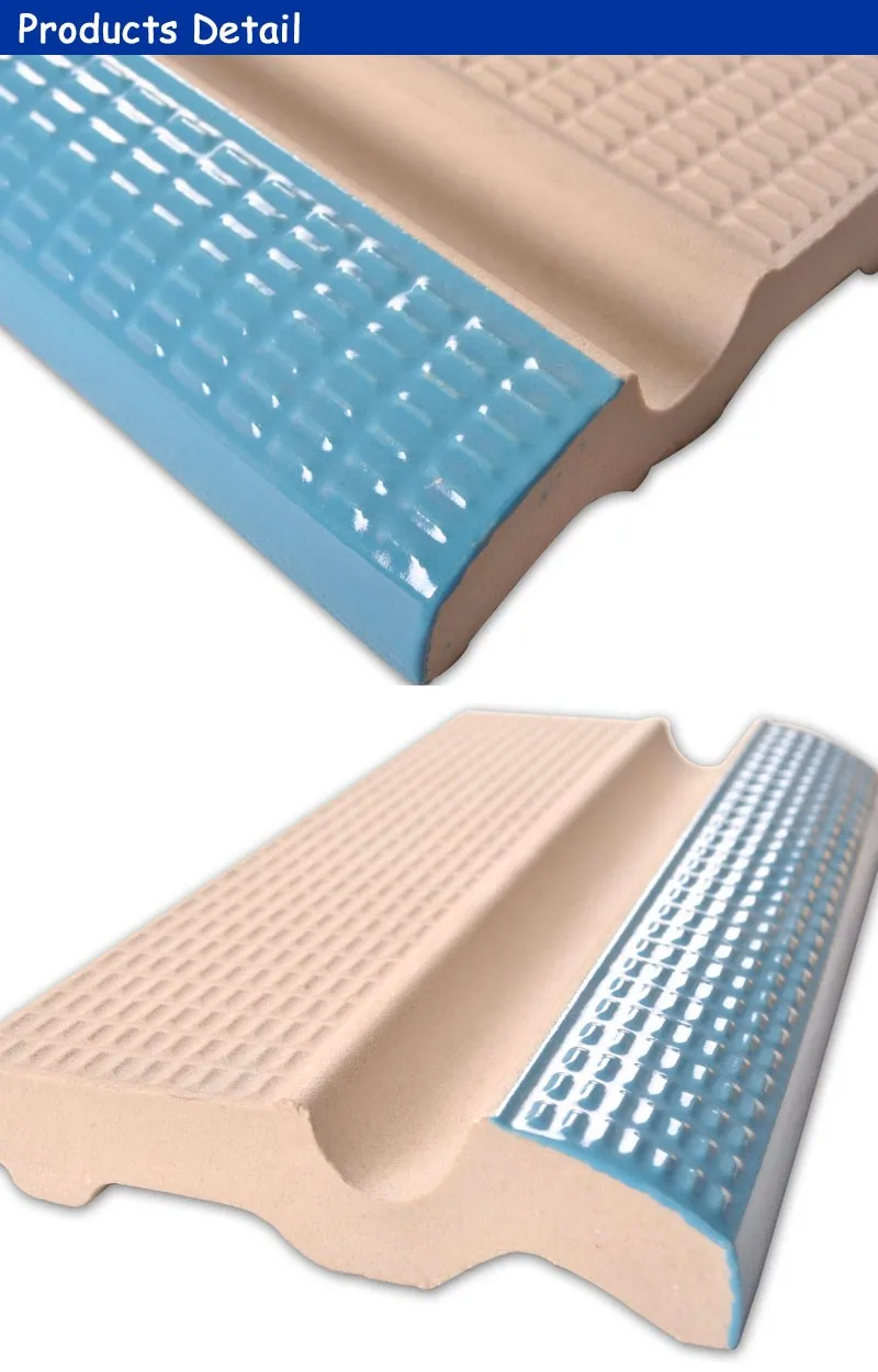 Glazed Quarter Round Swimming Pool Edge Tile Yc7a - Buy Quarter Round ...