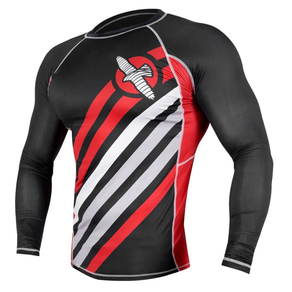 Custom Printed Sublimationed Lycra Fabric Mma Rash Guard - Buy Mma ...