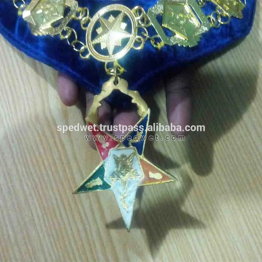 Worthy Past Patron Matron Oes Sash Fully Hand Embroidery On Purple ...