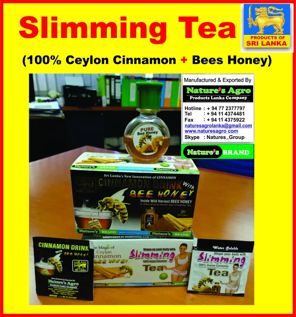 Slimming Tea (100% Ceylon Cinnamon With Bees Honey - Buy Easy Slim Tea ...
