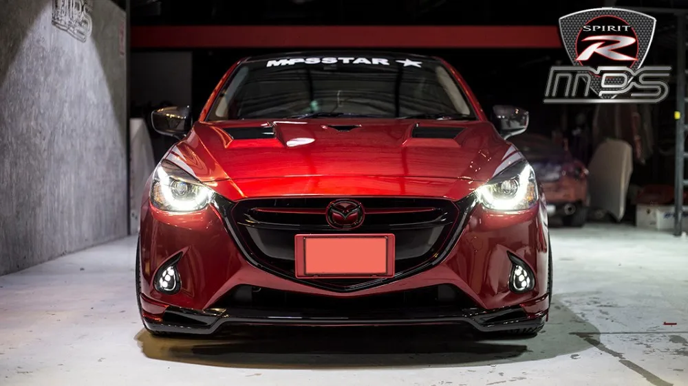 2015 Mazda 2 (Demio) * Spirit-R * Bodykits Bahan ABS-Bumper Mobil-ID ...