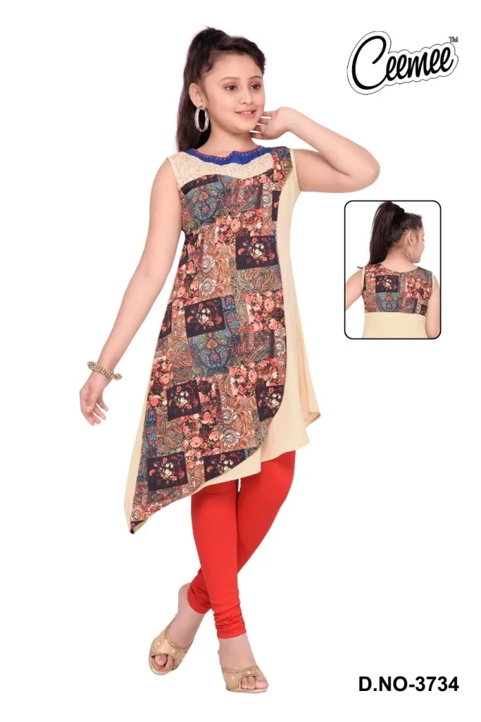 Letest Model Girls Dress With New Pattern - Buy New Pattern Girls ...