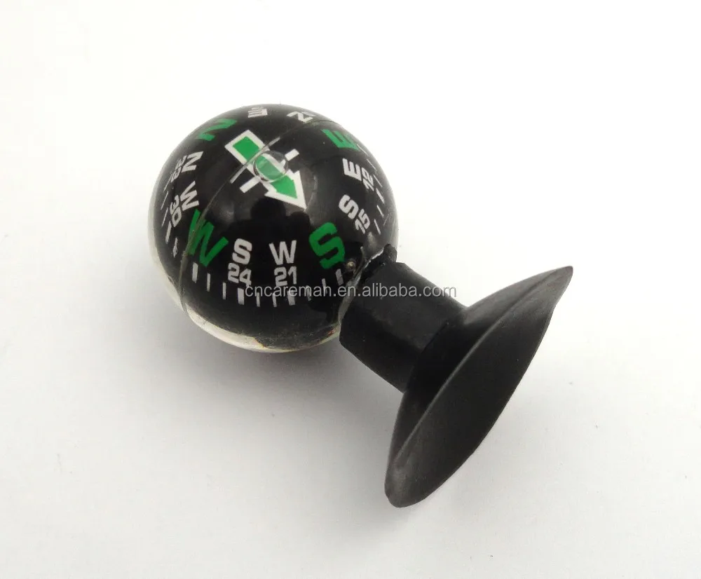 28mm Diameter Suction Base Ball Shaped Compass,Mini Ball Shape Vehicle ...