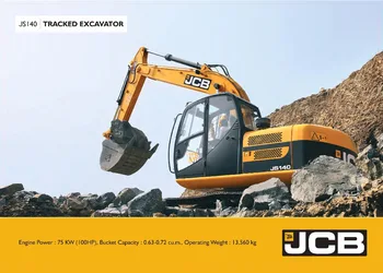 Jcb Js 140 Hydraulic Tracked Excavator - Buy Excavator,Mini Excavator ...
