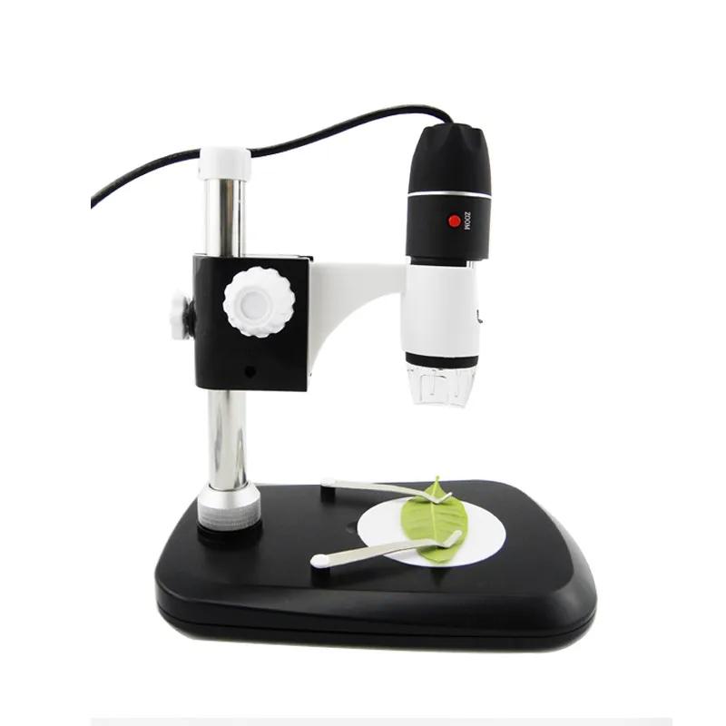 USB Digital Microscope 50X~500X 2MP Loupes With 8 LED Video Camera ...