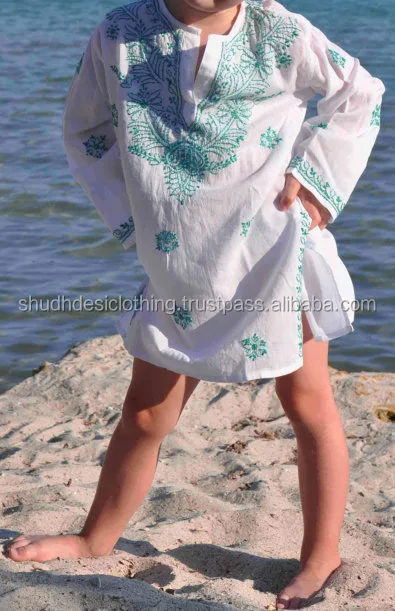Sensory Friendly Kids Tunic Kurti Cotton Summer Beach Tunic Lot - Buy ...