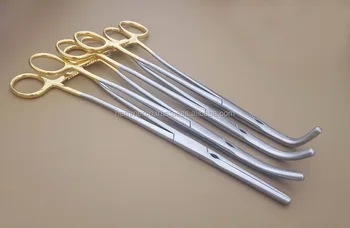 Zeppelin Hysterectomy Clamps Straight,Slight Curved,Deep Curved,Angled ...