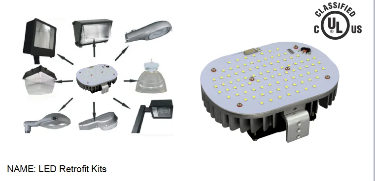 Snc 100w Shoebox/wall Pack/flood Light/highbay Replacement100w Led ...