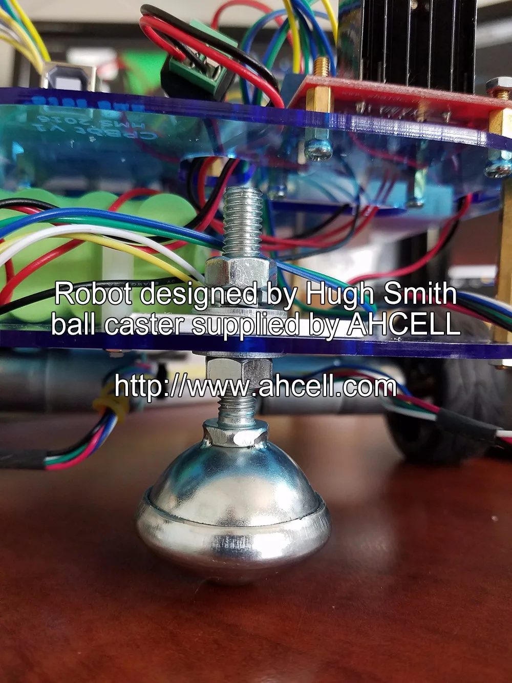 Ahcell Thread Rod End Bolt - Durable Ball Transfer Unit