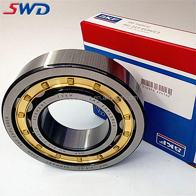 China Supply Nu319 Bearing Nu319ecp Nu319ecm C3 Skf Cylindrical Roller Bearings With Good Price ...