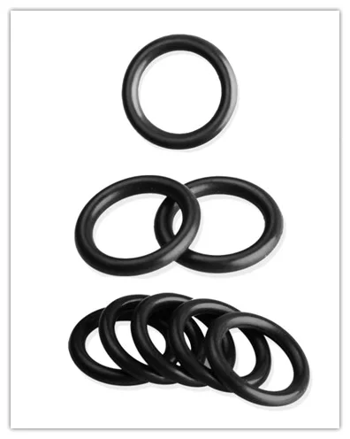 5 X 1mm Soft Silicone Rubber O Ring - High Temperature Resistant
