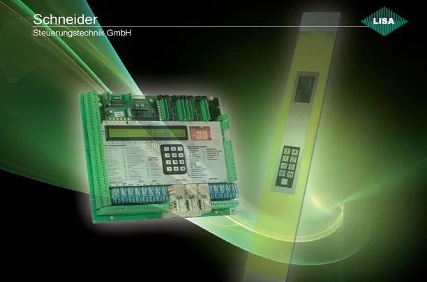 Schneider Lift Controller Cabinet Machine Roomless For Elevator 11kw ...