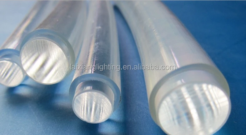 Translucent Side Light Fiber Optic,Side Light Plastic Optical Fiber For ...