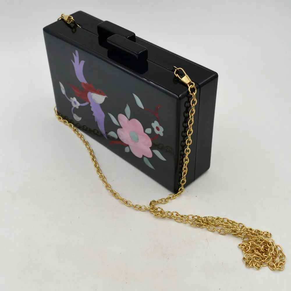 Wholesale New Design Elegant Ladies Acrylic Evening Bag Clutch Purse ...