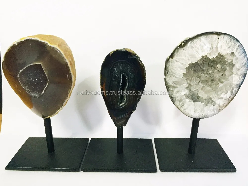 Agate Metal Stands - Buy Agate Stands Wholesale Nativa Gems Minerals ...