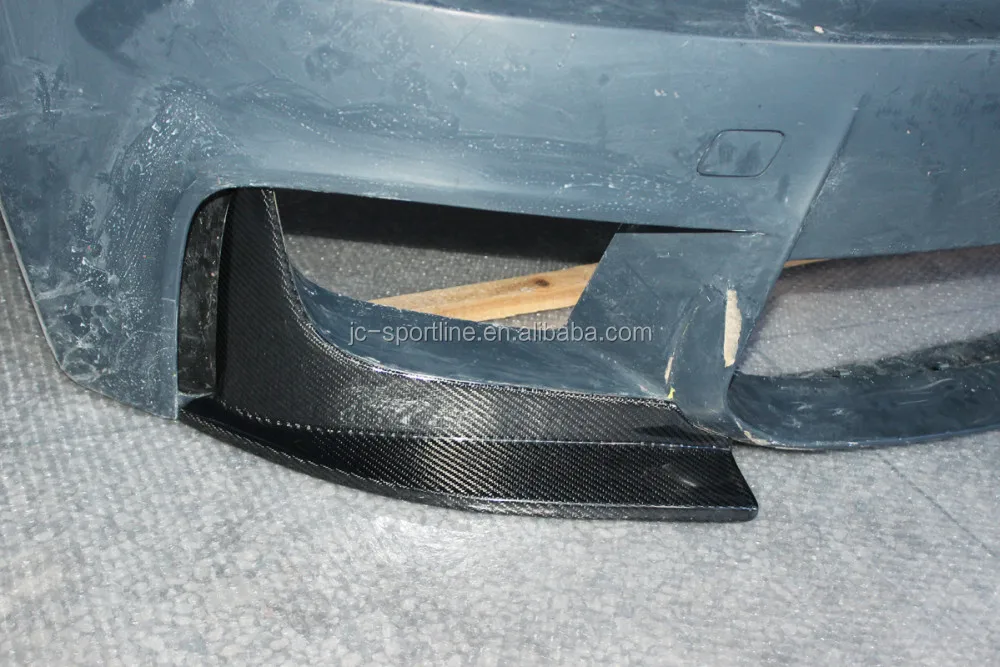 P Style Carbon Fiber Front Splitter Lips For Bmw 1m E82 2011-2013 - Buy ...