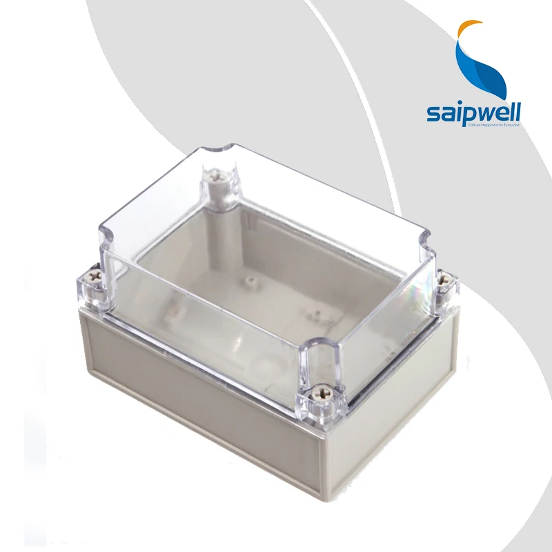 Saip/saipwell Junction Box Type Din Rail Plc Enclosure Plastic Fan Box ...